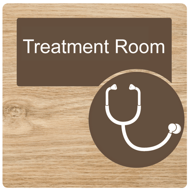 Dementia Friendly Door Sign - Oak – Signage for Care